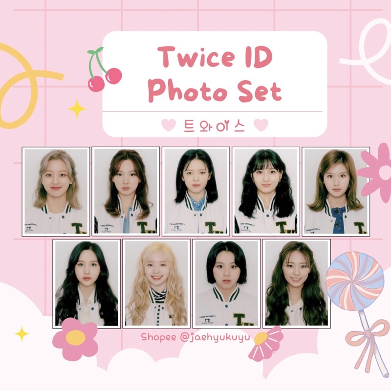 TWICE ID Photo Passport Set | Twice University BABY PIC | Shopee Malaysia