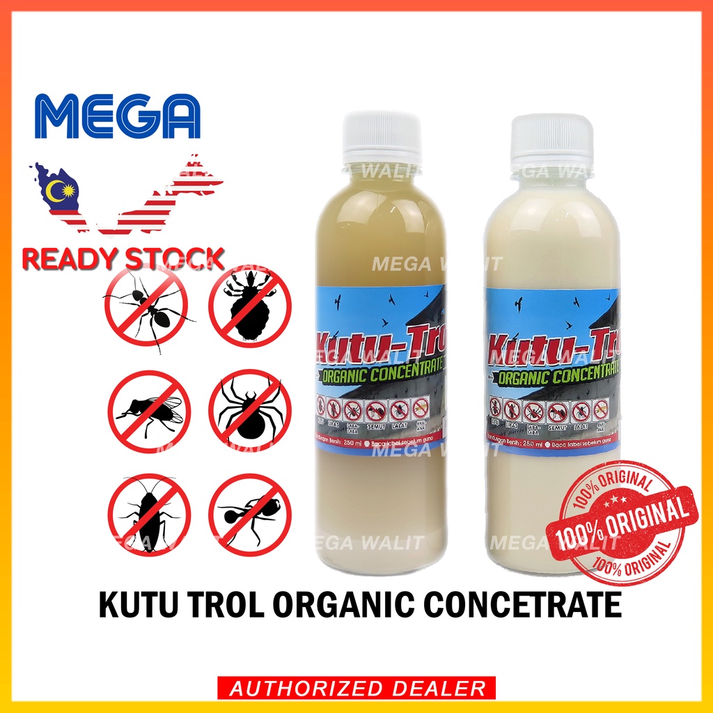 Kutu Trol Organic Concentrate for Swiftlet Farming Pest Control 250ml ...