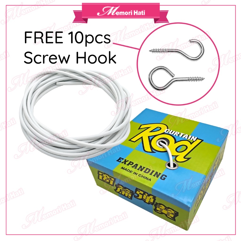 5 meter & 30 meter Curtain Rod Tali Dawai Langsir | Shopee Malaysia