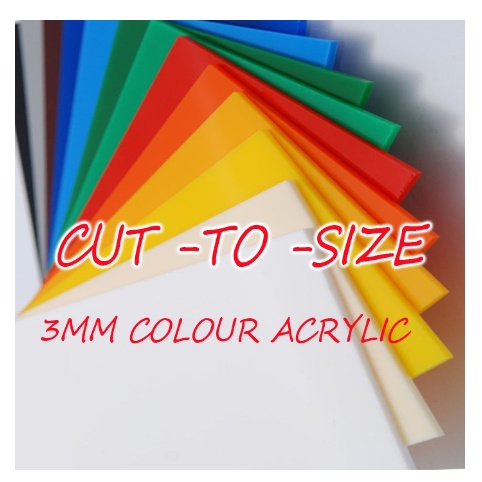 3mm CUSTOM CUT TO SIZE ACRYLIC SHEET, CUSTOM COLOR ACRYLIC SHEET ...