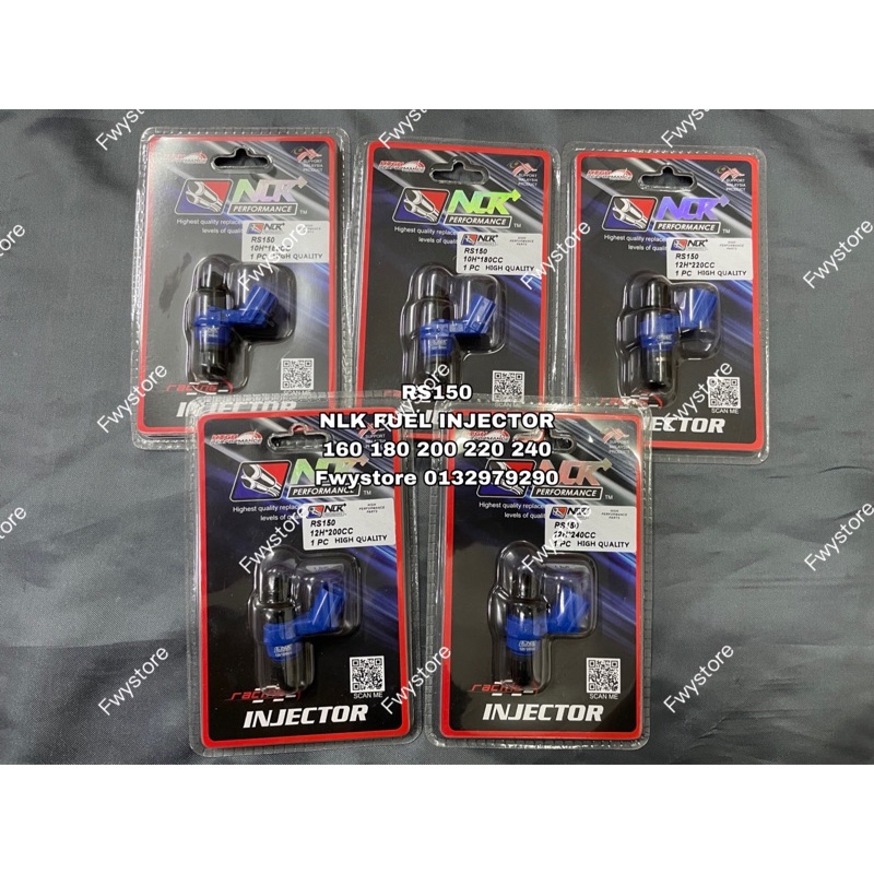 RS150 RSX150 NLK FUEL INJECTOR 160CC 180CC 200CC 220CC 240CC | Shopee ...