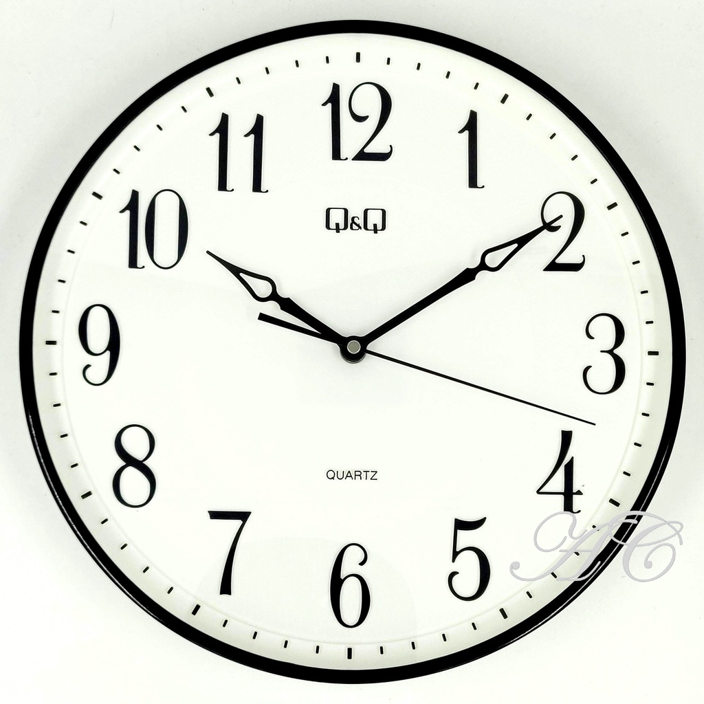 100% ORIGINAL Q&Q Japan by Citizen Silent Sweep 33.7cm Analogue Wall ...