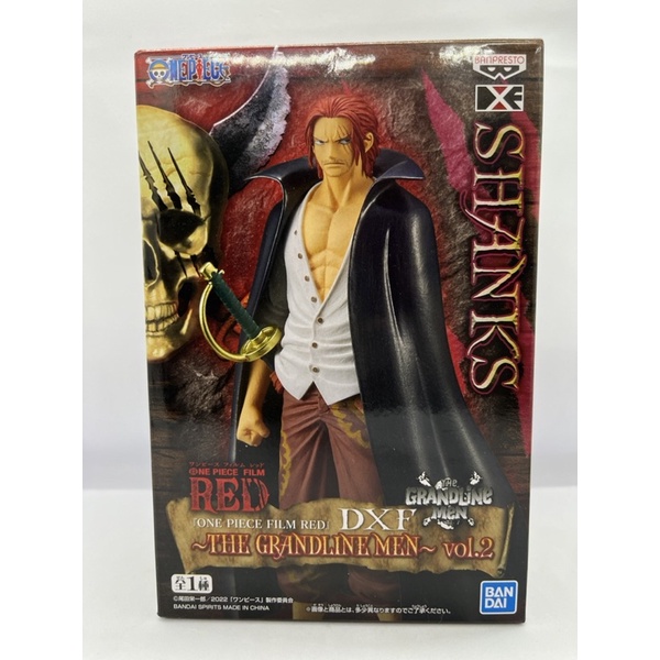 One Piece (OP) - DXF The Grandline Men (GLM) Film Red - Shanks | Shopee Malaysia