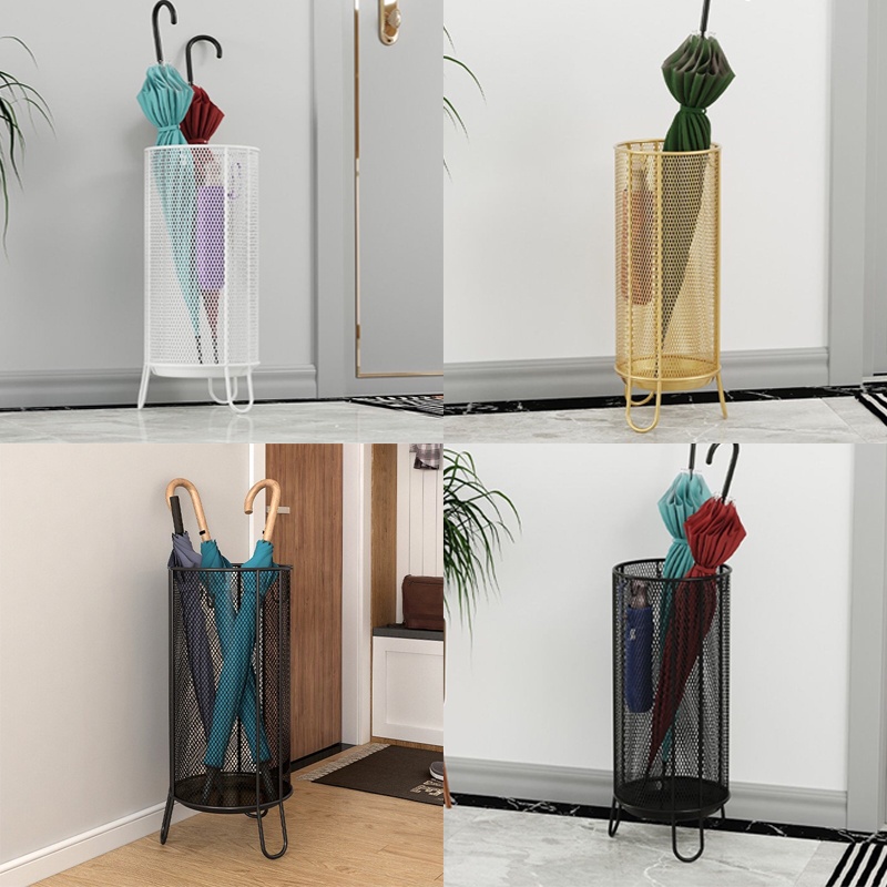 【NV Ready Stock】 Umbrella Stand Waterproof Wood-Plastic Umbrella Stand ...