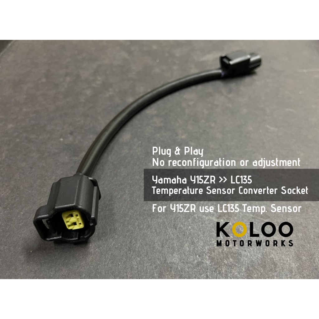 Yamaha Y15ZR >> LC135 Temperature Sensor Converter Socket | Thermal ...