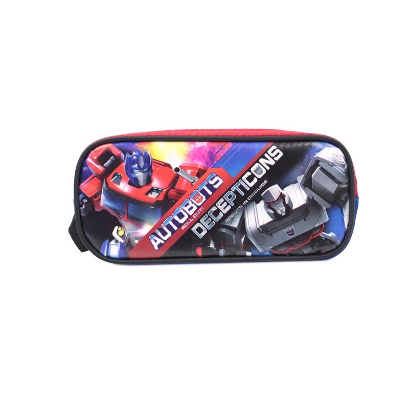 Transformers Autobots Decepticons Pencil Bag With Zip | Shopee Malaysia