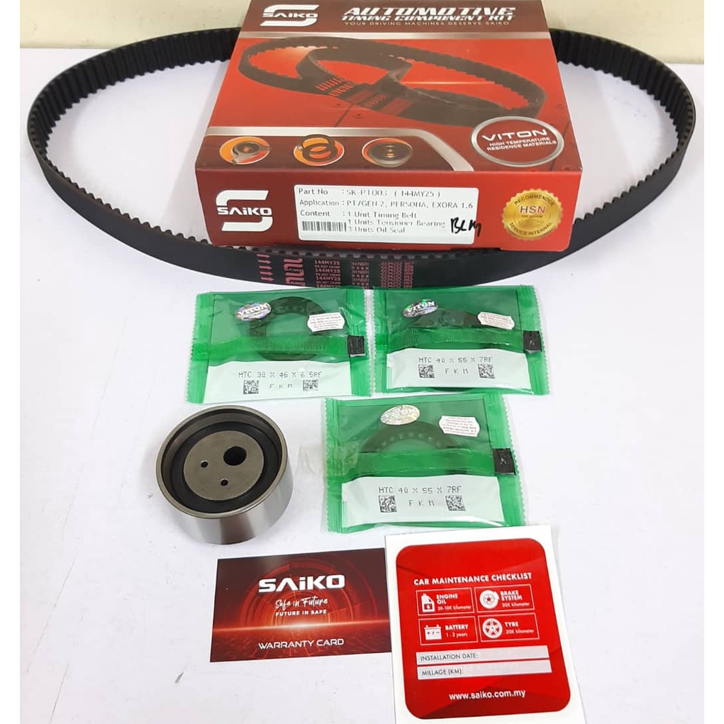 Proton Timing Belt Kit Set for Blm/Persona/Gen-2/Exora CPS (Non Turbo ...