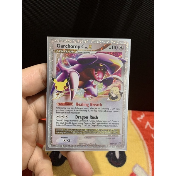 Pokemon Tcg - Garchomp Lv.X celebration | Shopee Malaysia