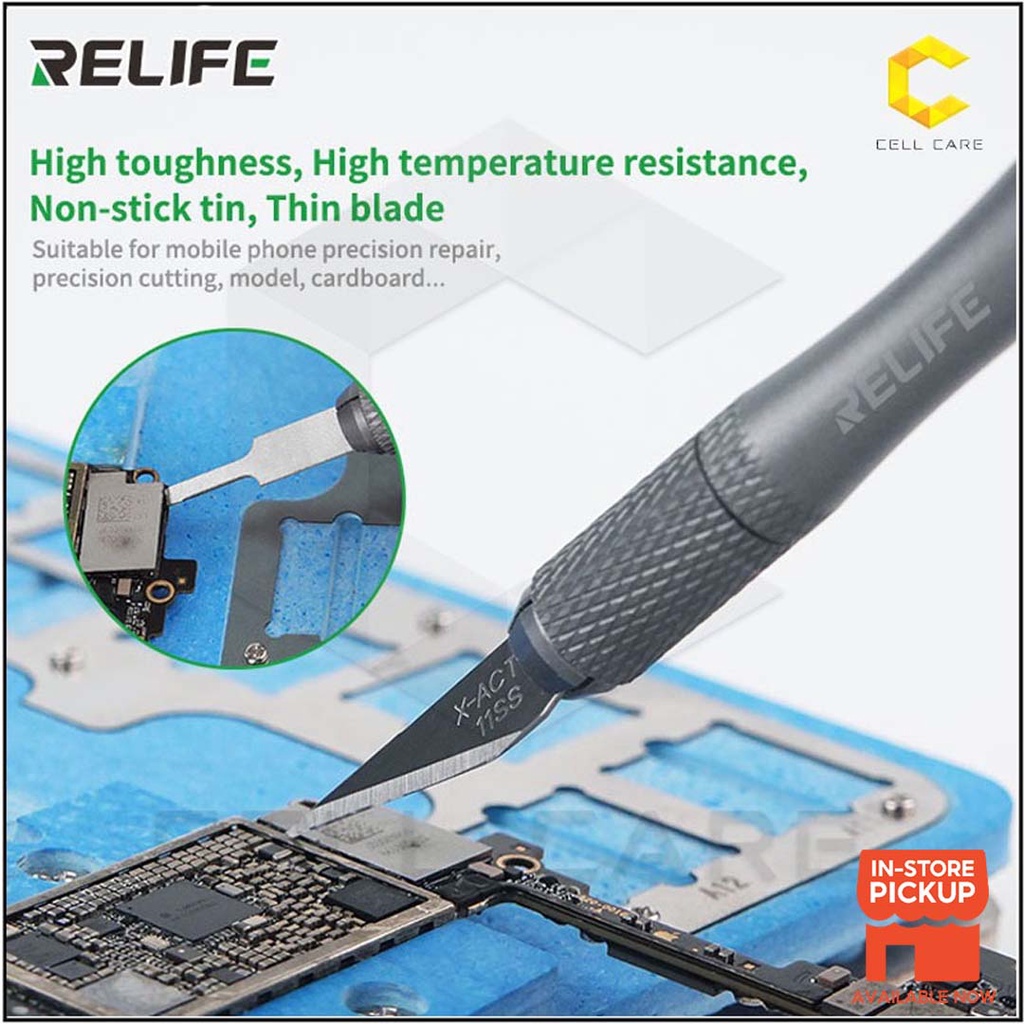 RELIFE 8 in 1 Knife Set Blade For Mobile Phone Chip Repair Tool Set For ...
