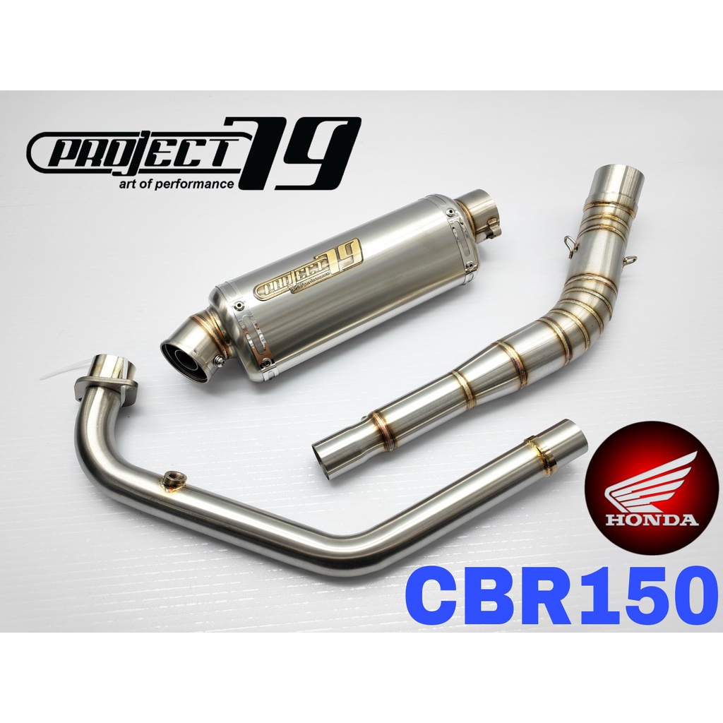 Project79 Exhaust Honda CBR150R 2021 Full System Piping Stainless Steel ...