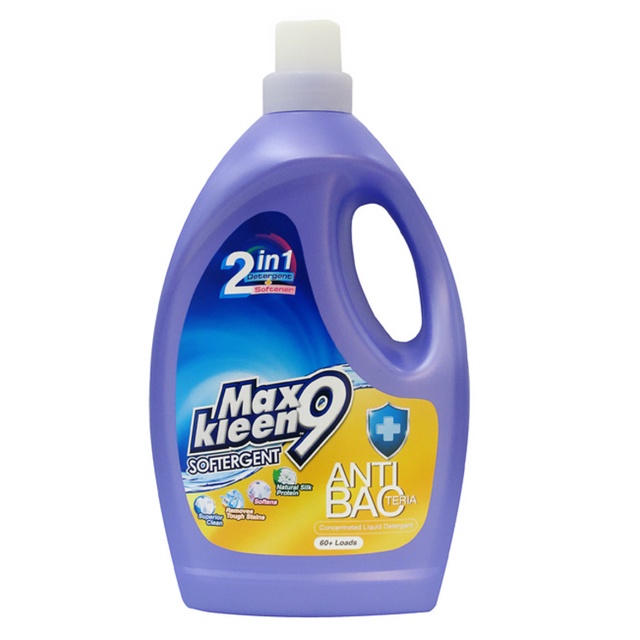 Max Kleen 9 Liquid Softergent - Anti Bacterial 3kg | Shopee Malaysia