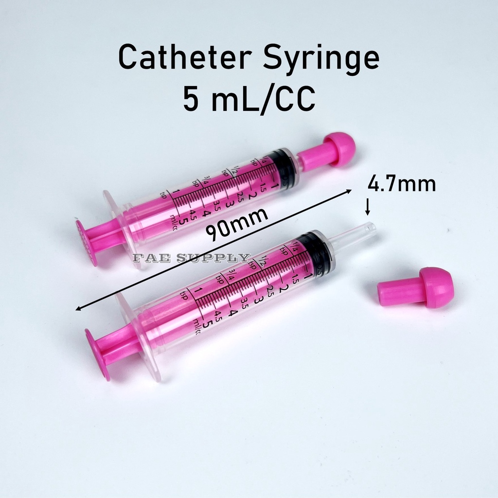 Catheter Syringe Picagari muncung besar feeding syringe 5/10/20/60 ml ...