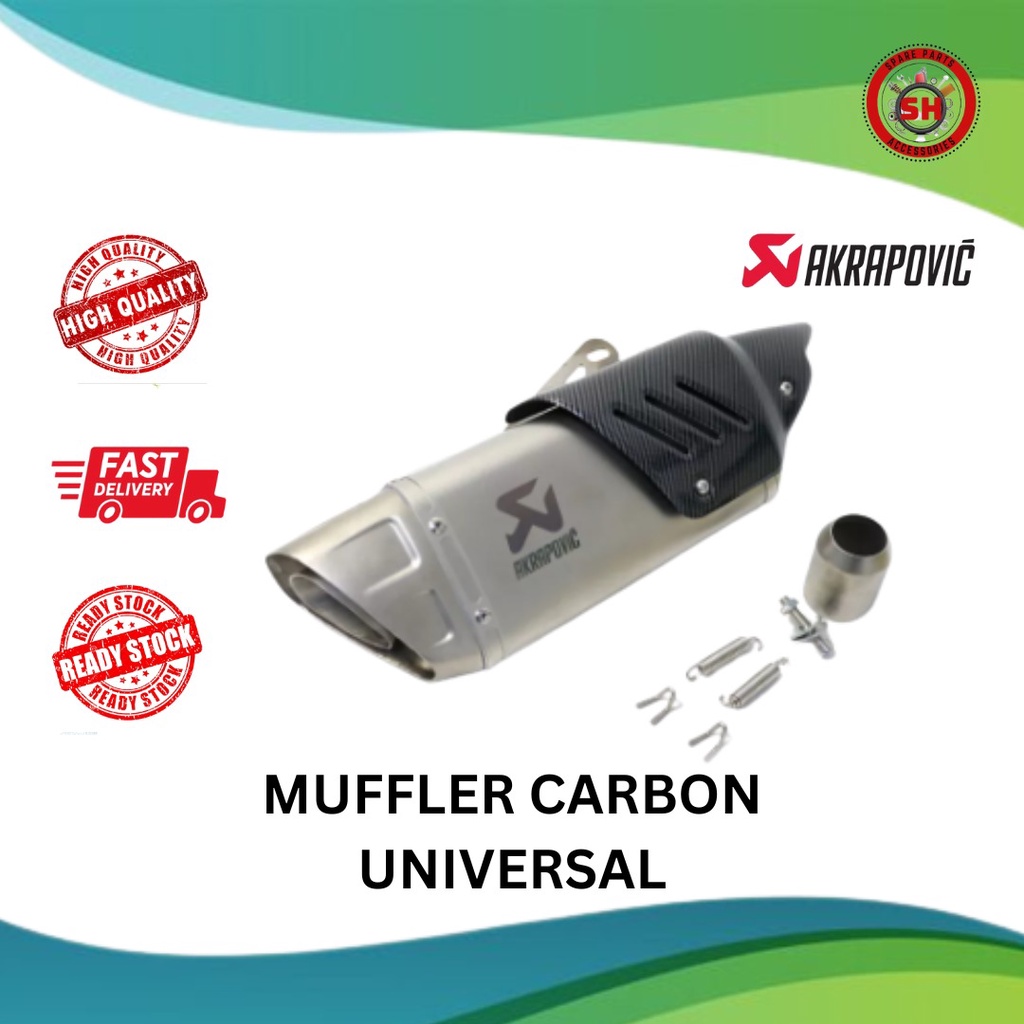Exhaust Motor Universal Motorcycle Exhaust 51MM Pipe Vent Exhaust ...