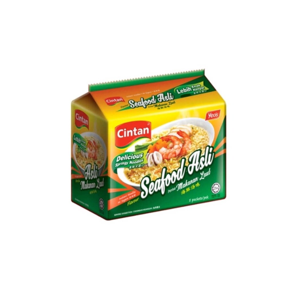 Cintan Seafood Asli Instant Noodle (5pcs x 75g) | Shopee Malaysia