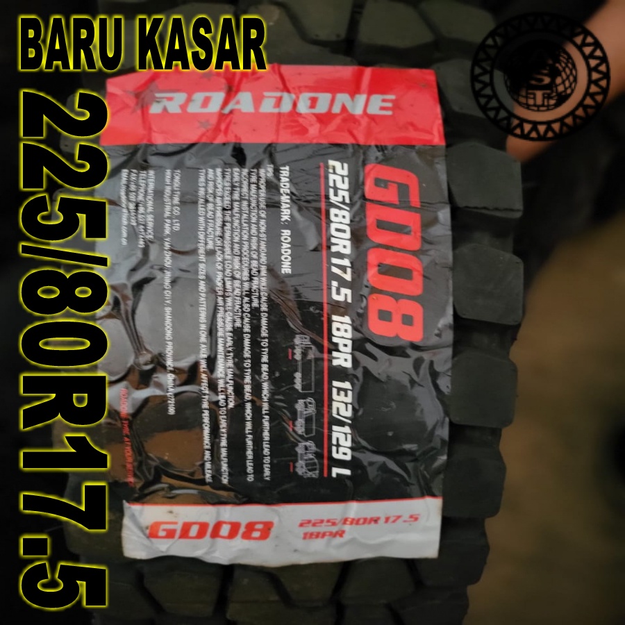BARU TAYAR KASAR 225/80R17.5 LORI TAYAR TUBELESS BARU ROADONE BUNGA ...