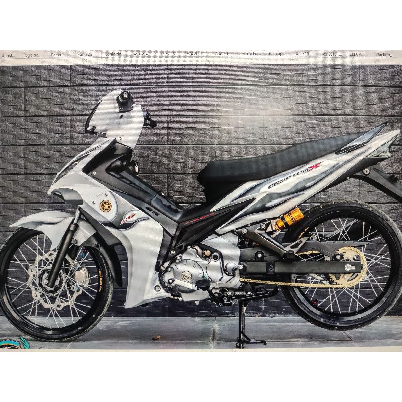 Crypton X Small Ex Removable Sticker White Gray Silver Car Sticker ...