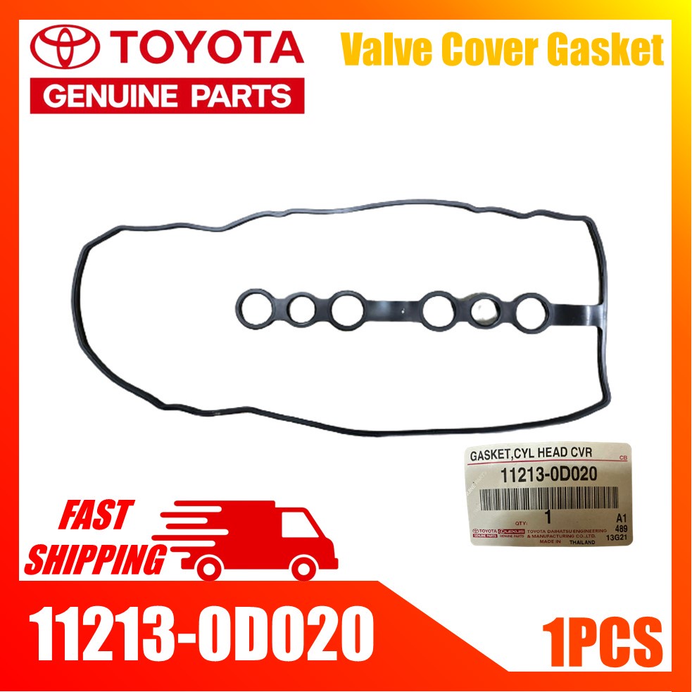 Genuine Toyota Valve Cover Gasket 11213-0D020 – Gasket / Valve Gasket / Altis / Wish / Celica ...