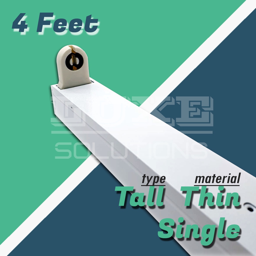 Thin/Thick Led Casing [4ft & 2ft] [Single/Double] [Slim/Tall] [Thin ...