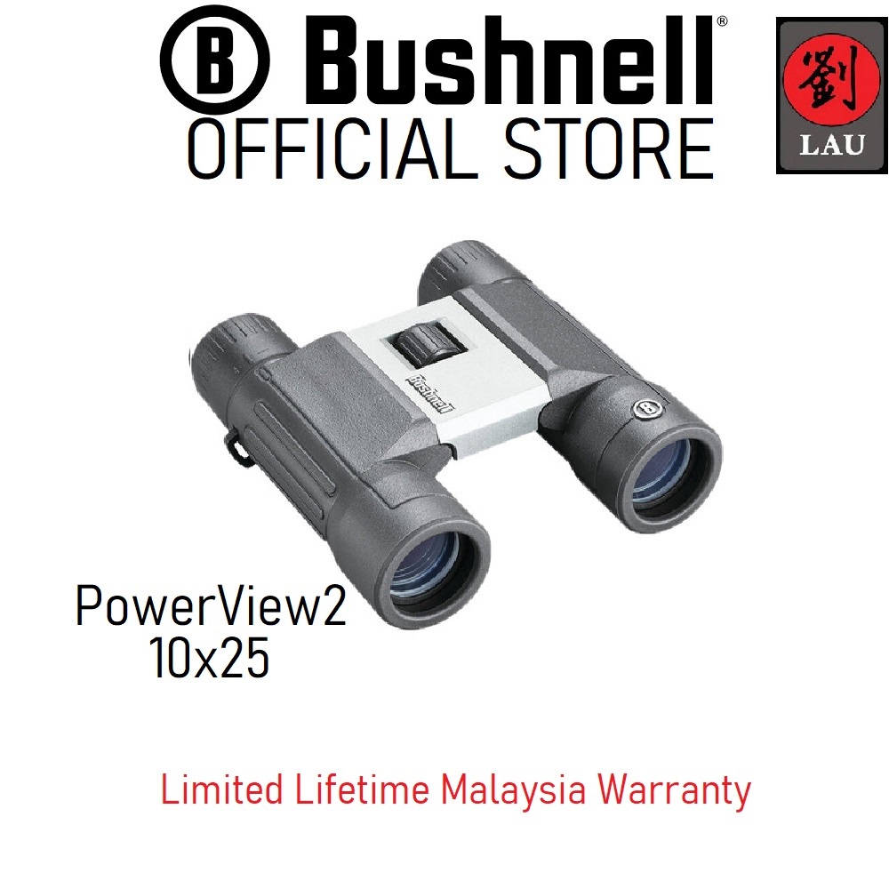 (Ready Stock)Bushnell 10x25 PowerView 2 Binoculars (Model: PWV1025 ...
