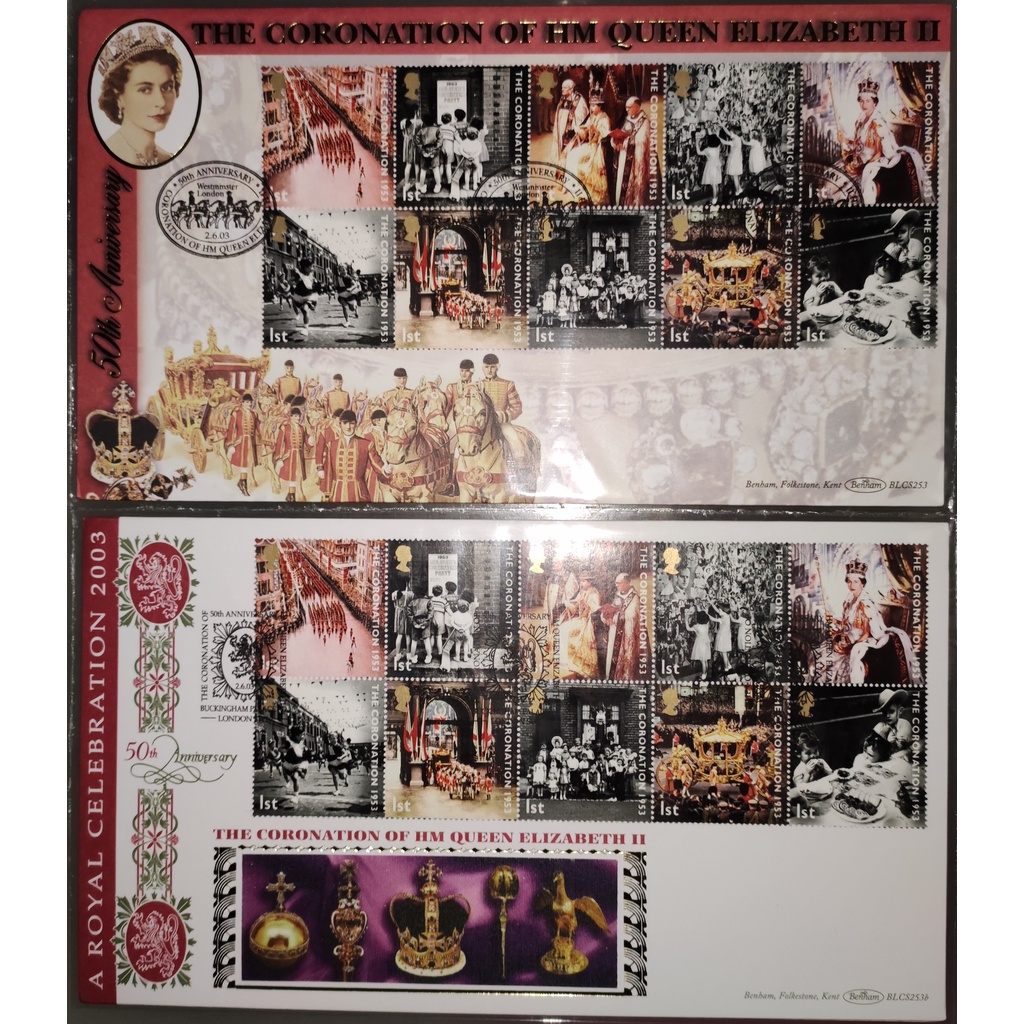 Great Britain 2003 50th Anniversary of the Coronation of HM Queen ...