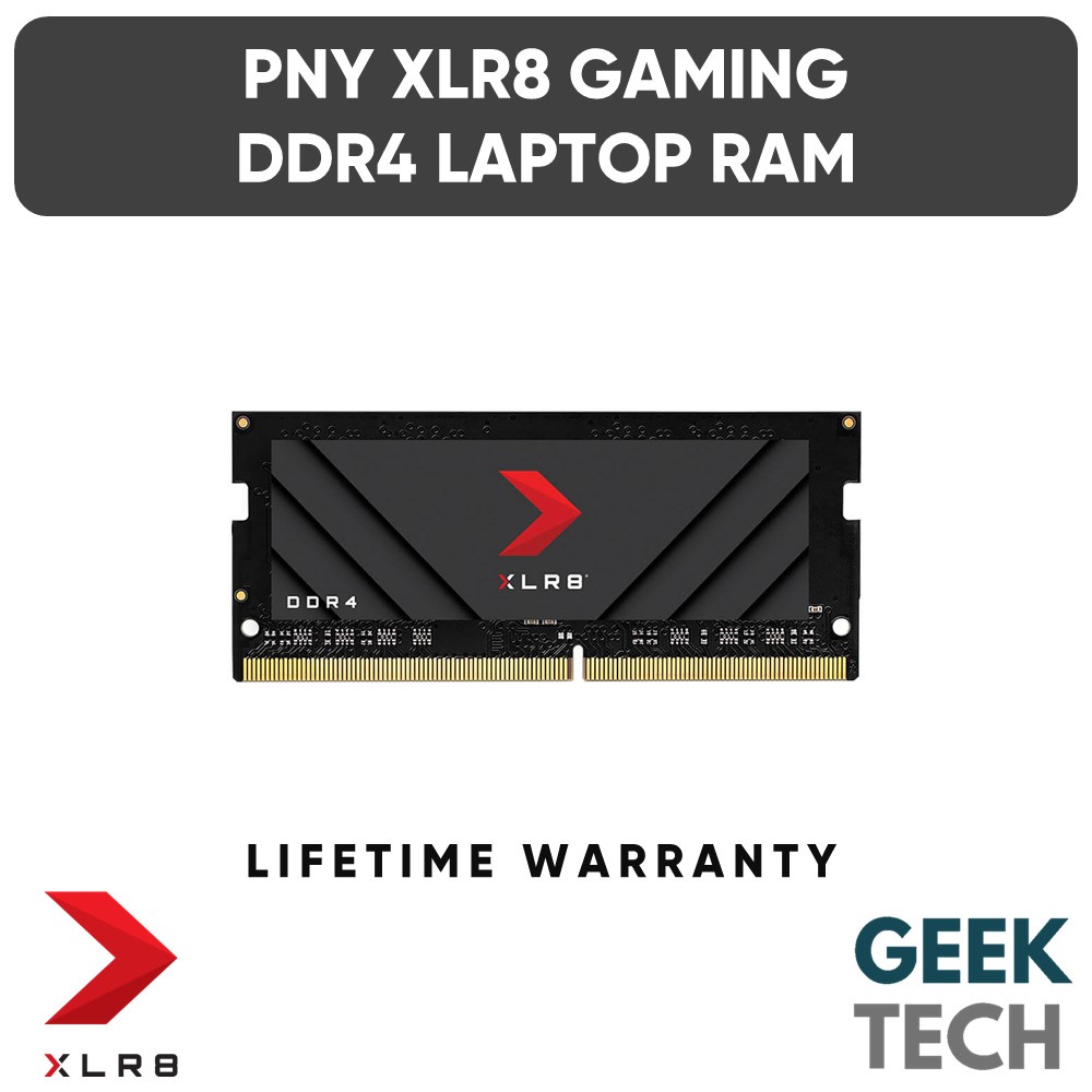 PNY XLR8 Gaming DDR4 3200MHz SODIMM Laptop Notebook RAM 8GB/16GB ...