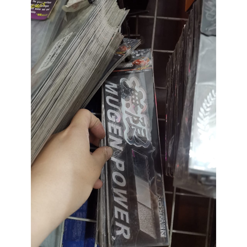 Mugen Power Car Sticker Mugen Diy Sticker Mugen Windscreen Sticker ...