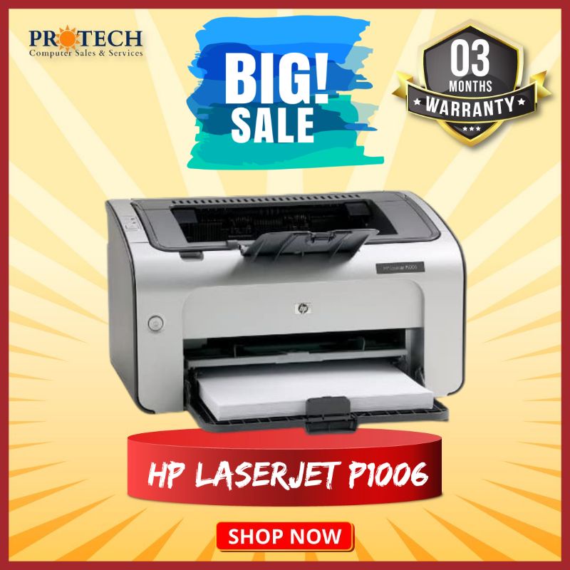 HP LASERJET P1006 (REFURBISHED) | Shopee Malaysia