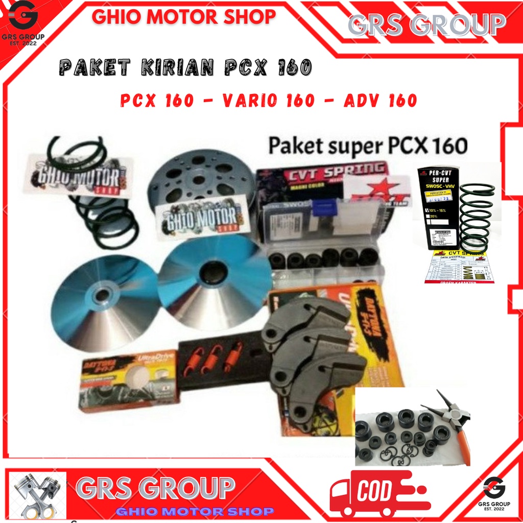 Package pcx 160 Vario 160 ADV 160 Upgrade cvt pcx 160 Vario 160 full ...
