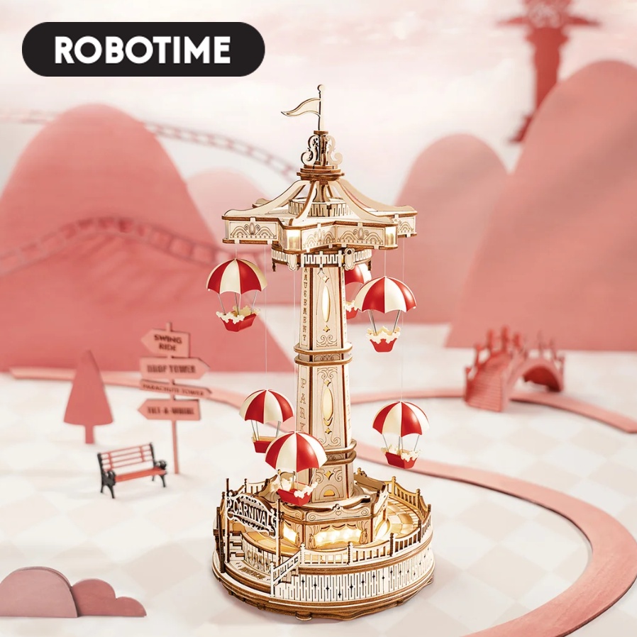 [Local Stock] Robotime-ROKR 3D Puzzle Toys Wooden Puzzle Adult Birthday ...