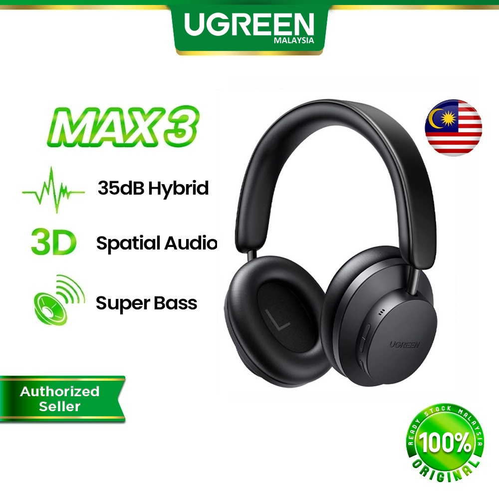 UGREEN HiTune Max3 Wireless Headphone Hybrid Active Noise Cancelling ...