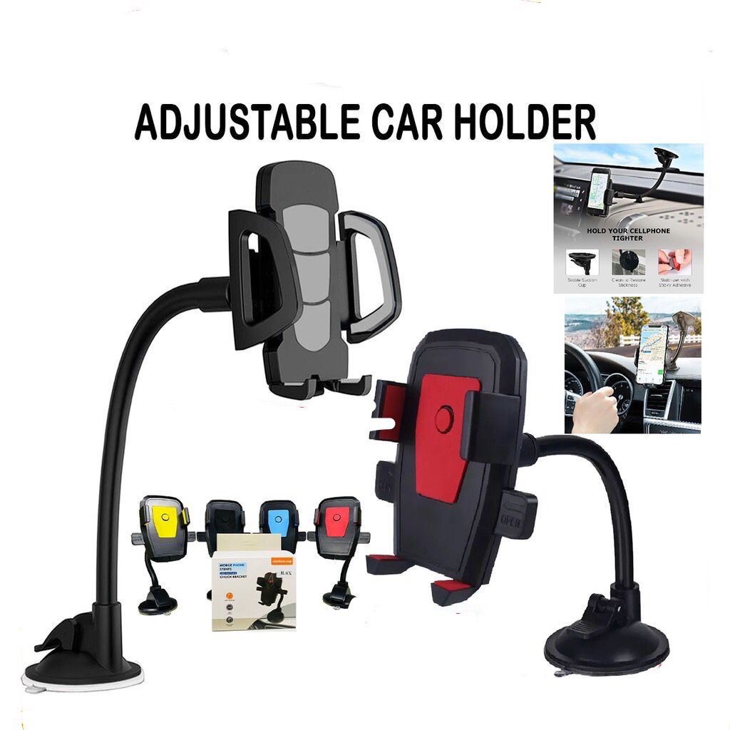 [Ready Stock] Soft Tube Car Mount Phone Holder Car Holder Ultra Sticky ...