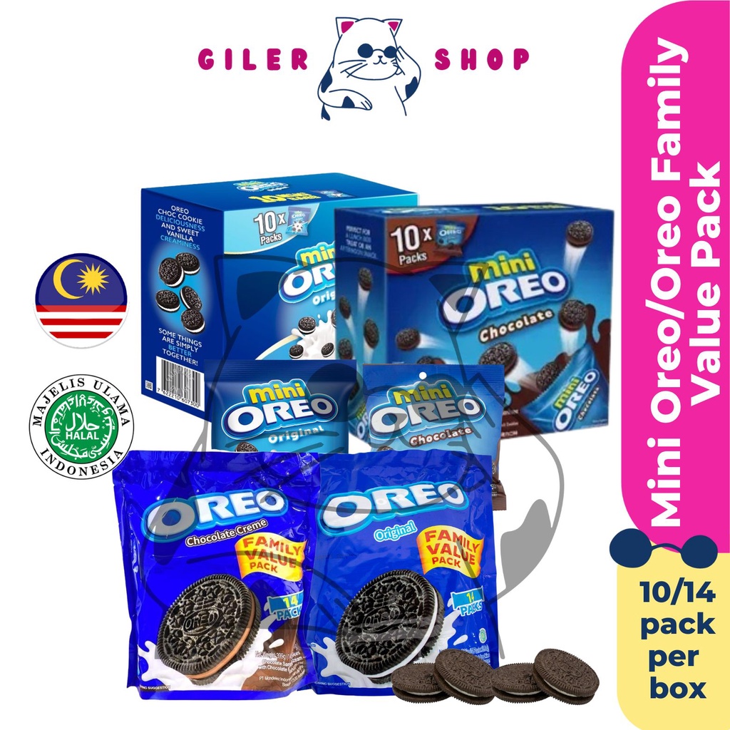 Mini Oreo Biscuit oreo biskut oreo family value pack cereal oreo ...