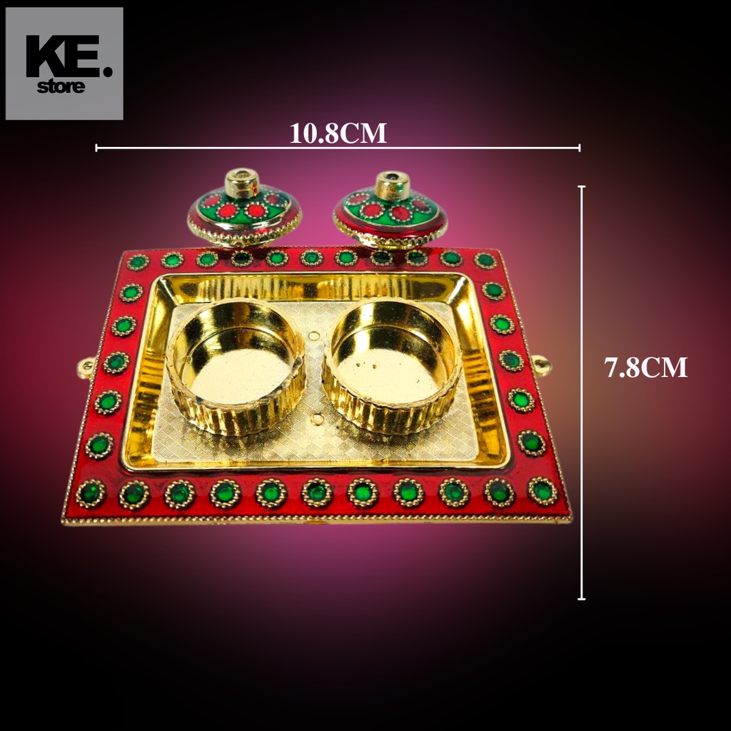 Colorful Kumkum Holder /Kungumam Holder/ Pooja /Door Gift/Festival Gift ...