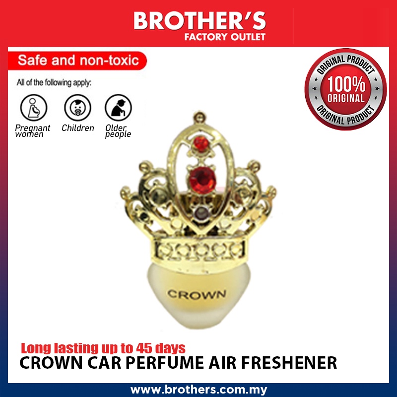 Crown High-end Fragrance Car Air Conditioner Air Freshener Perfume Car ...