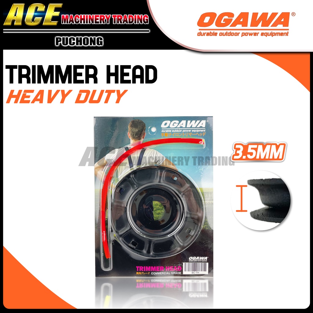 [ 100% Original ] 3.5mm OGAWA Grass Trimmer Cutter Disc Head With ...