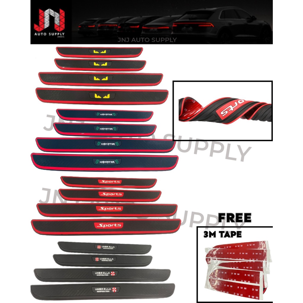 Universal car side step cover Sill Protector Perodua Proton Honda ...