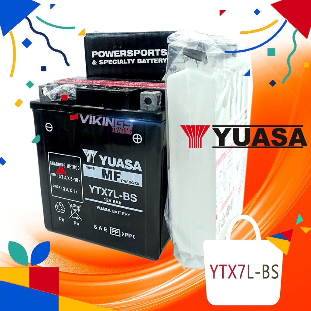 DIJAMIN ORI!! YTX7L-BS YTX7 YTX7L VIKINGS 100% ORIGINAL AUTHENTIC JAPAN ...