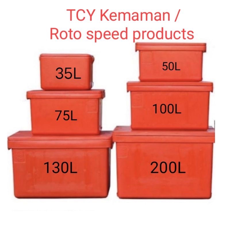 Roto speed products 35L / 50L / 75L / 100L/130L / 200L ISULATED COOLER ...