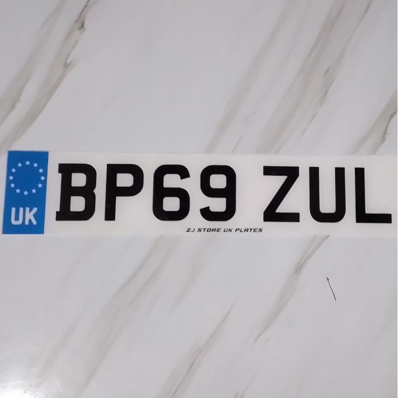 CUSTOM No Plate Kuning / Putih Europe UK Scania Volvo Actros Man Daf ...