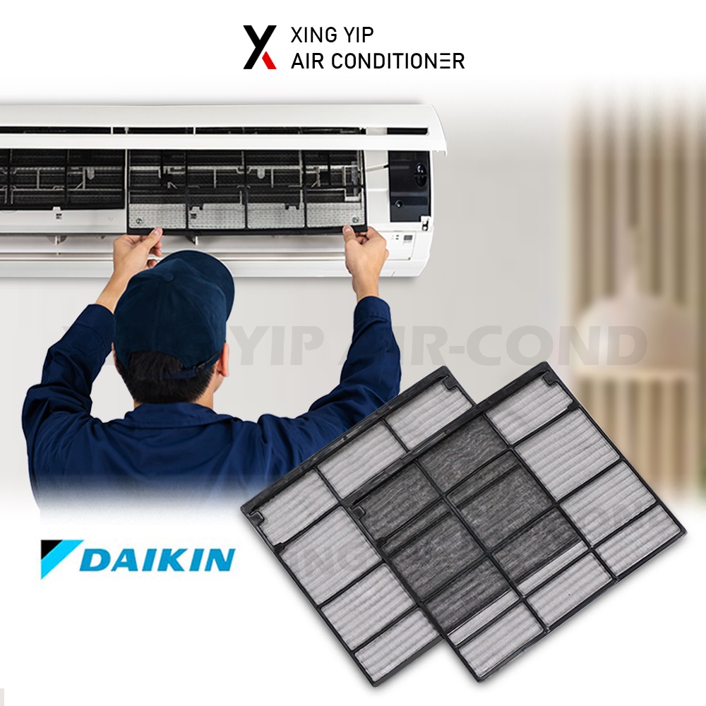 [Original Daikin] Indoor Air Filter For Wall Mounted Air Cond (1.0HP, 1 ...