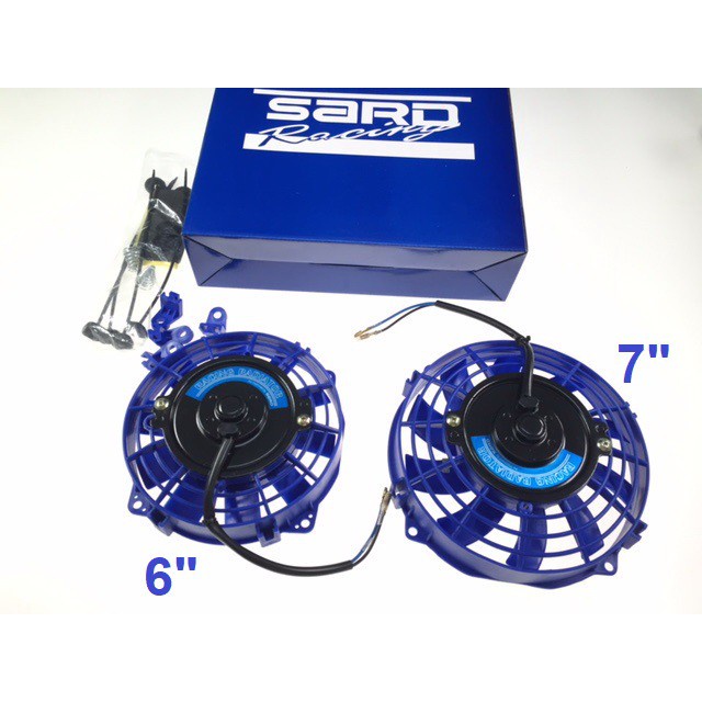 SARD High Speed Radiator Fan (Blue / Black / Red) | Shopee Malaysia