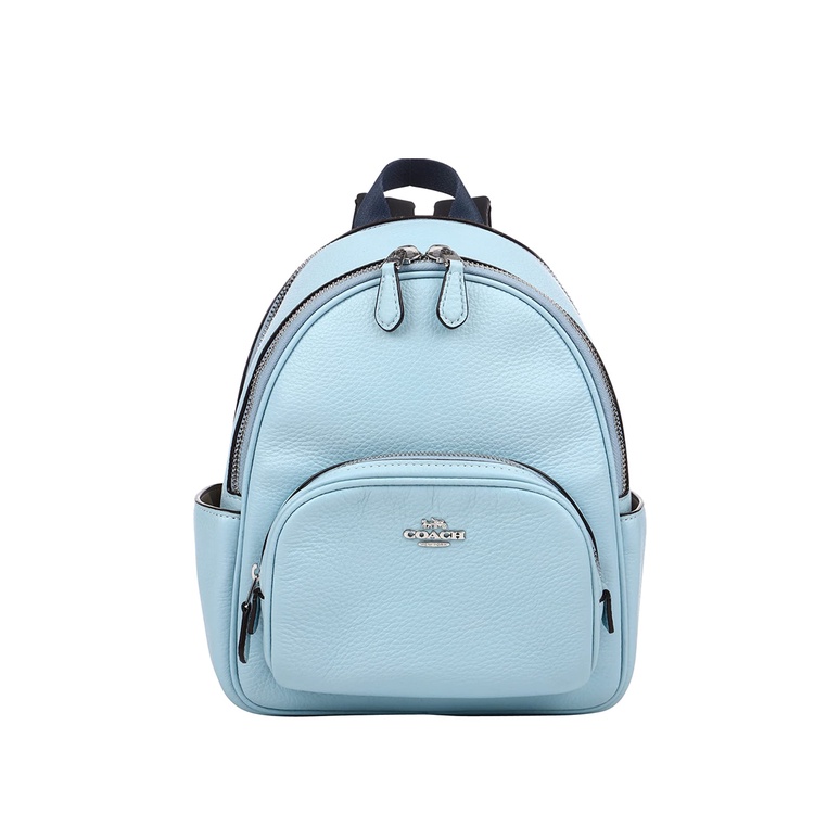Coach Mini Court Backpack - Powder Blue | Shopee Malaysia