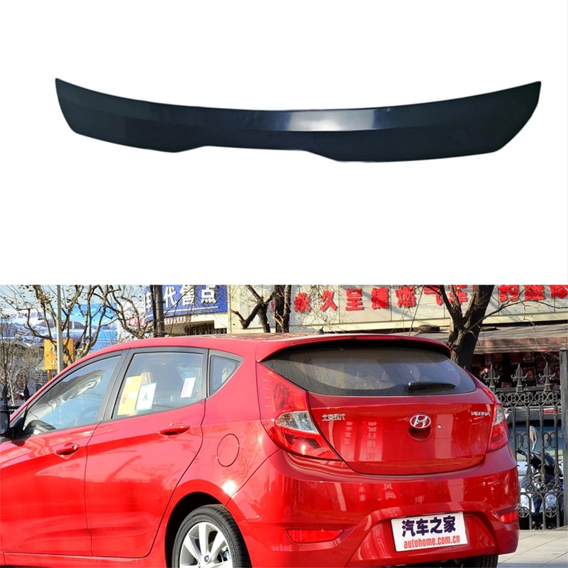 Use For Hyundai Verna Accent Roof Spoiler Factory Style Rear Wing Sport ...
