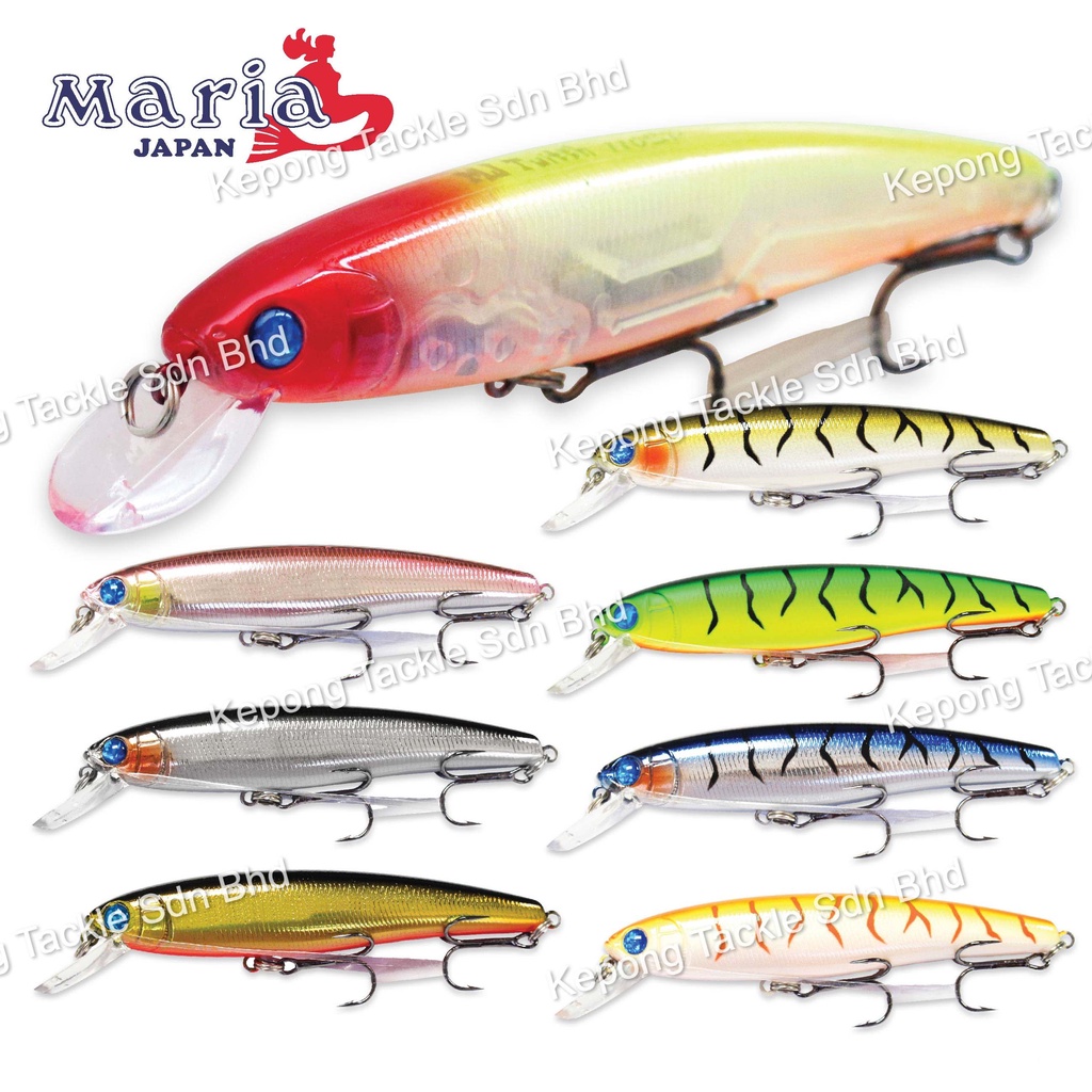 MARIA fishing lure MJ-TWITCH 90mm 110mm Suspending Bait | Shopee Malaysia