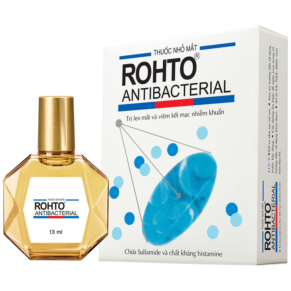 V. Rohto ANTIBACTERIAL Eye Drops 13ml For Itching, Conjunctivitis ...