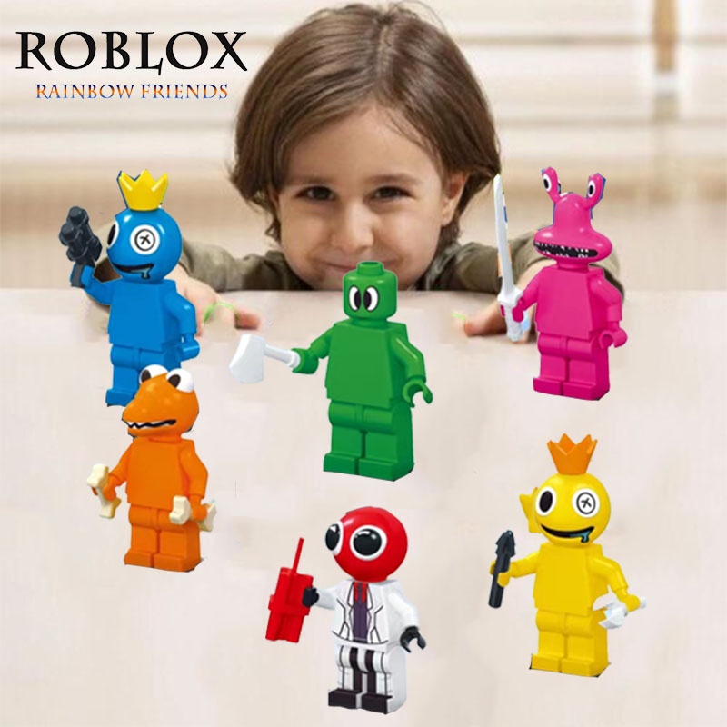 Friends Rainbow Roblox Building Blocks Action Figure Kids Xmas Gift ...