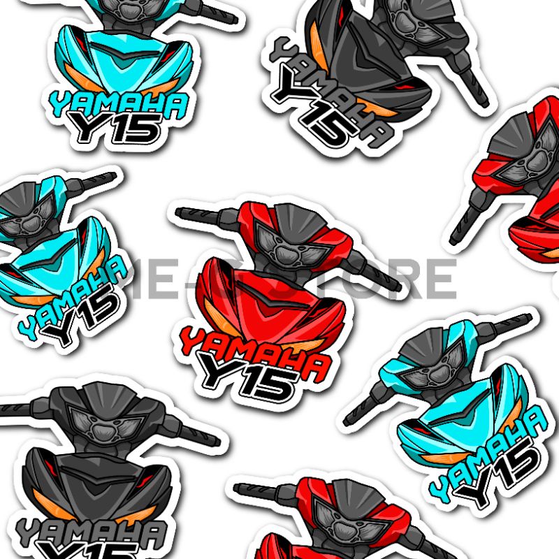 Sticker Motor Yamaha Y15 V2 (glossy) | Shopee Malaysia