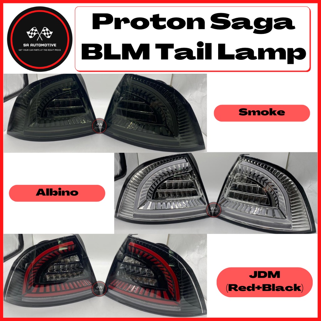 Proton Saga BLM 2008 2009 2010 Dragon Scale Dynamic Tail Lamp Taillamp ...