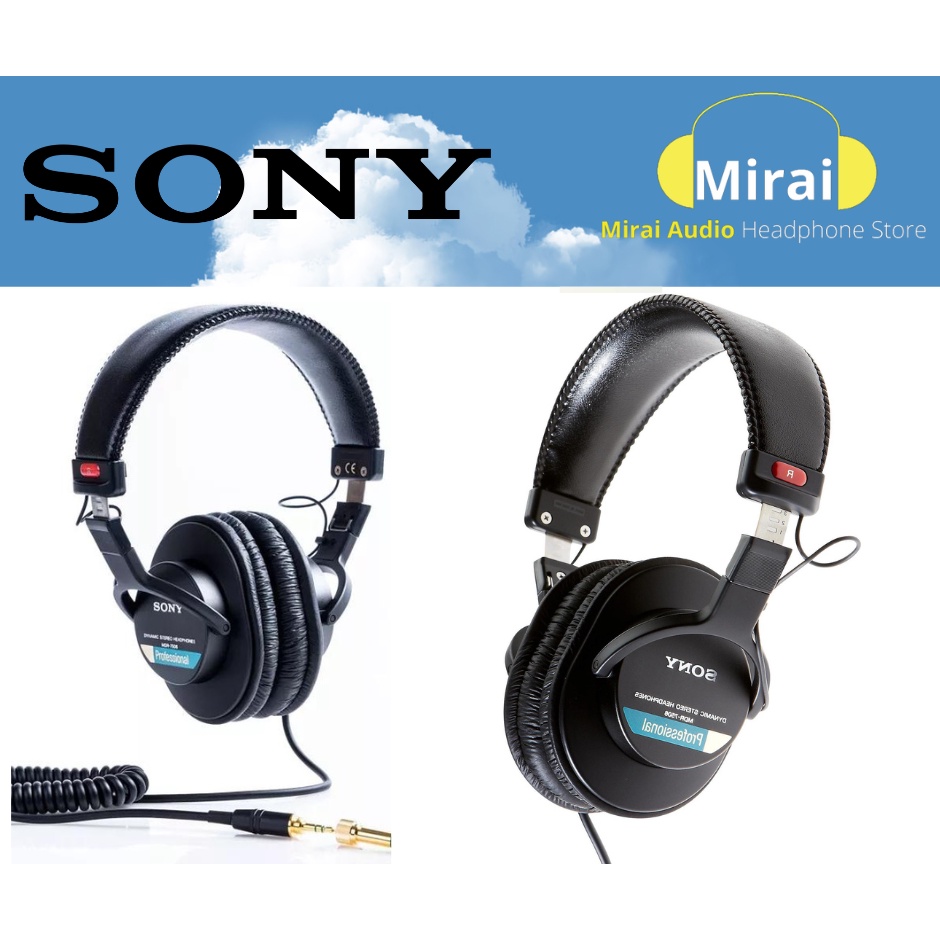 【100% Original 】 Sony MDR- 7506 Original Sony Studio Audio Monitoring ...