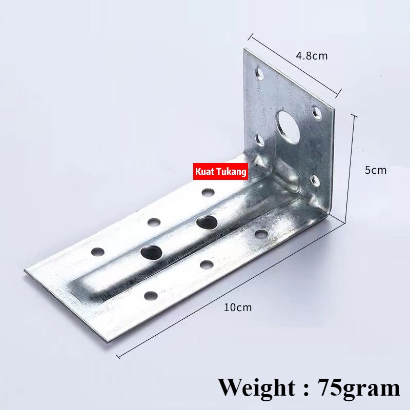 L Bracket Besi Bumbung / Galvanized Roofing L Truss Channel Bracket ...